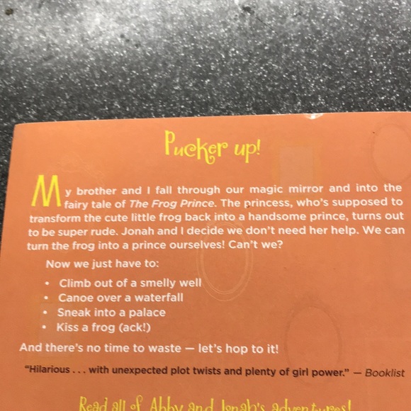 Scholastic | Other | Whatever After Once Upon A Frog Sarah Mlynowski ...